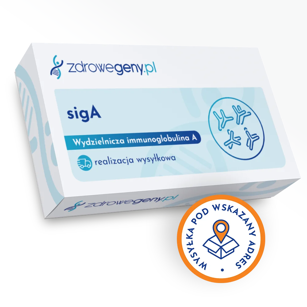 sIgA - Immunoglobulina A - Test wysyłkowy - Longevity+